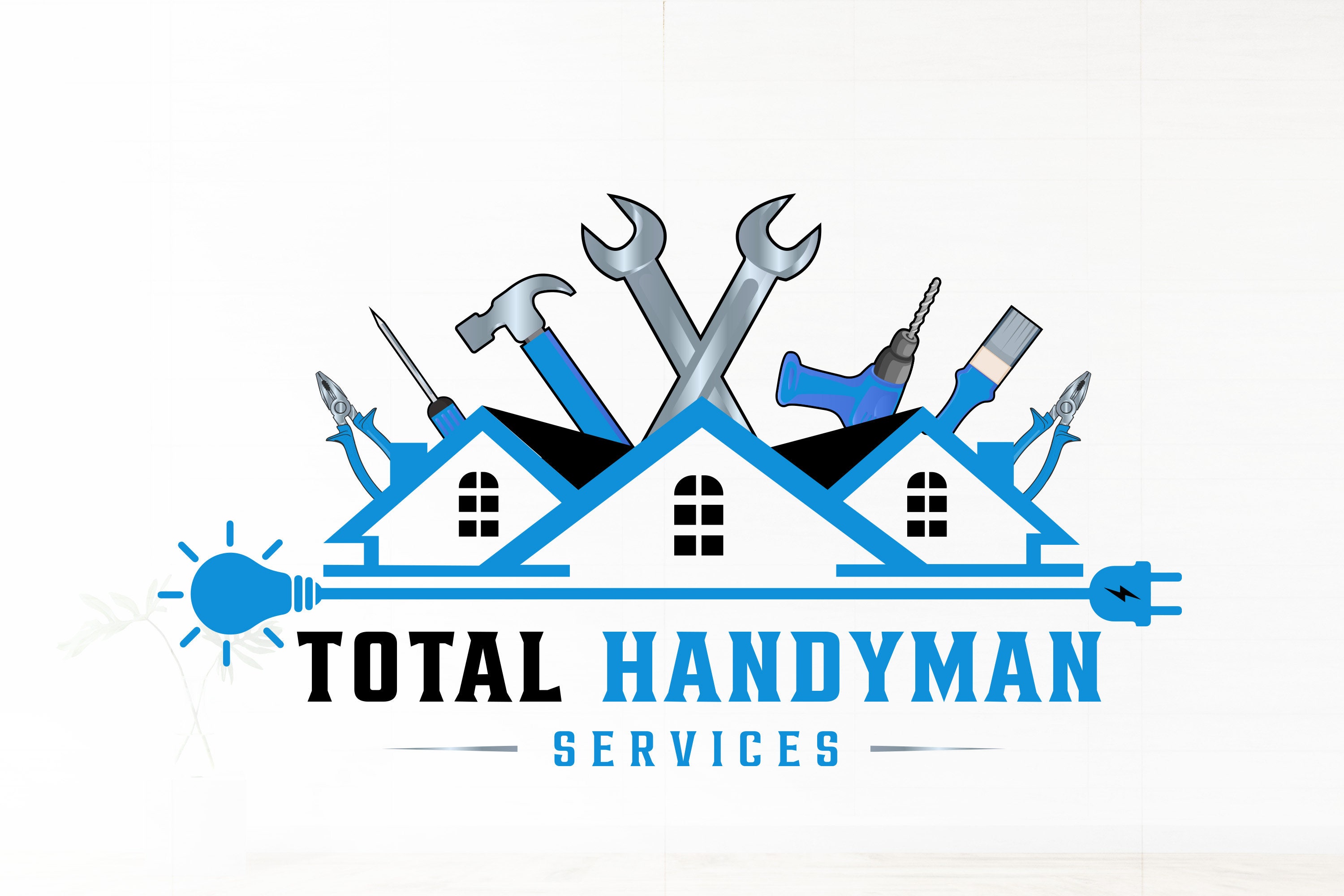 Construction Logo Design | Handyman Logo | Professional Handyman ...