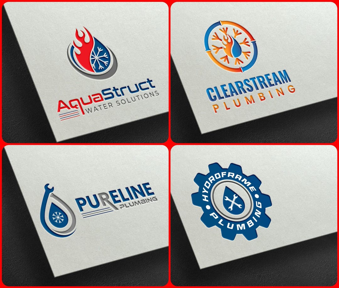 Plumbing Brand Design | Plumber Business Identity | Plumbing & Heating ...