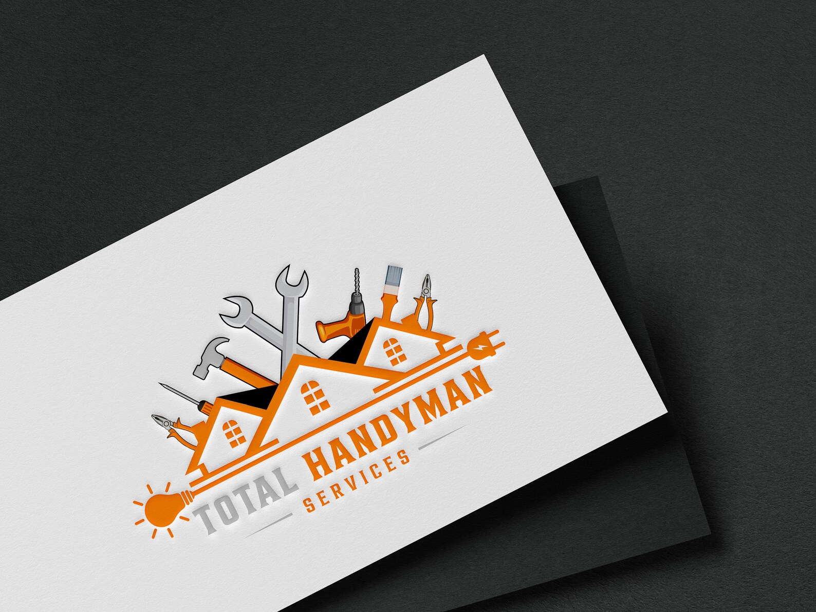 Handyman Logo Design Tools Man Handyman Services Home Repair Home ...