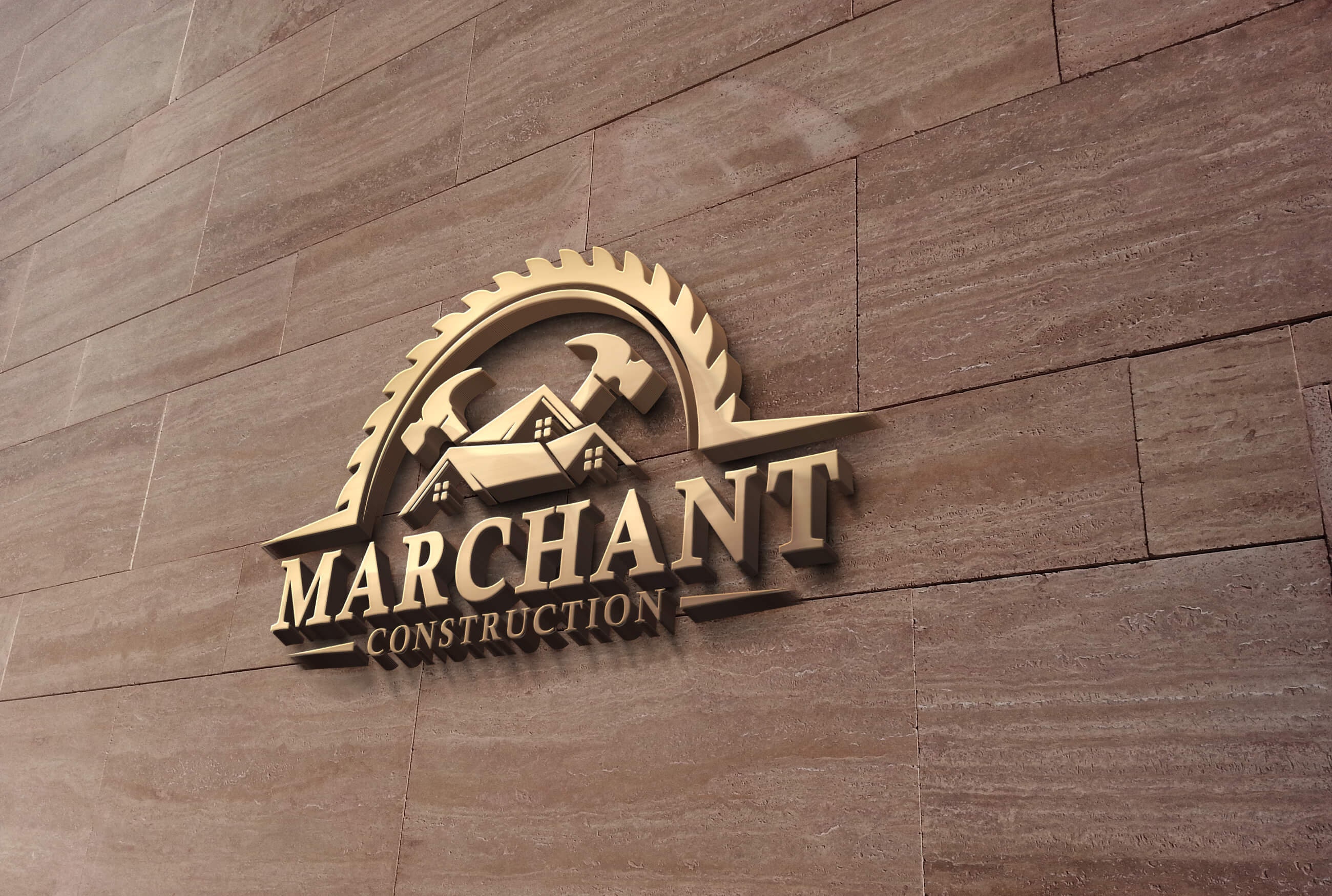 Custom Construction Logo Construction Logo Design Hammer - Etsy