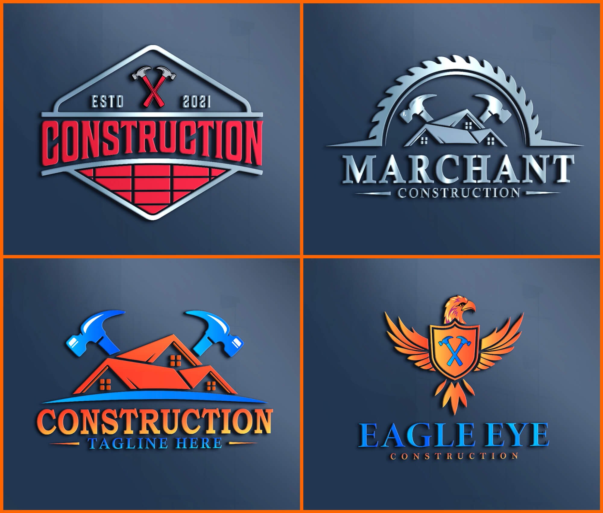 I Will Design Construction Logo Real Estate Logo And Business Logo I Will Design Construction Logo Real Estate Logo And Business Logo