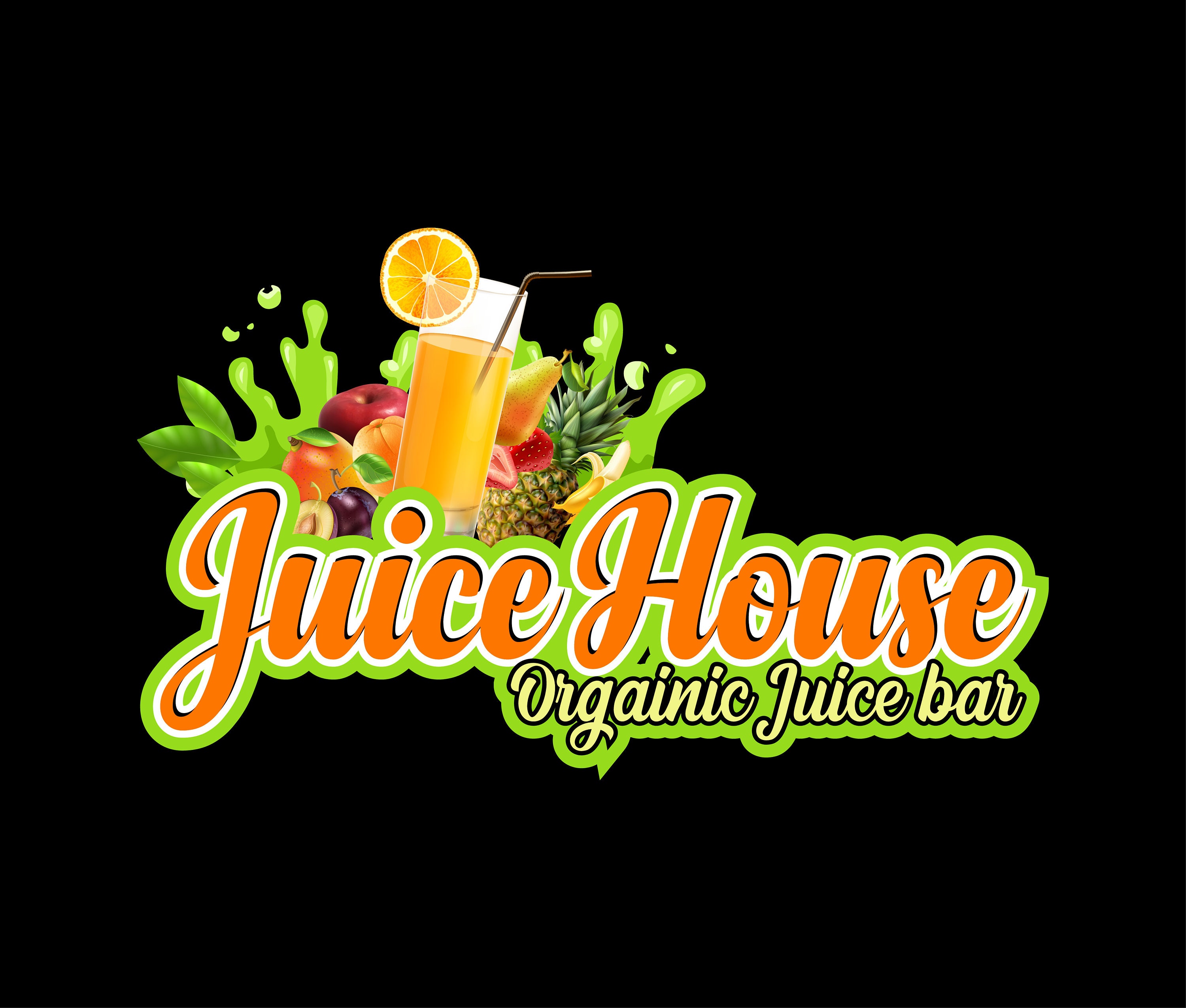 Juice Logo Juice Shop Smoothies Shop Logo Fresh Juice - Etsy