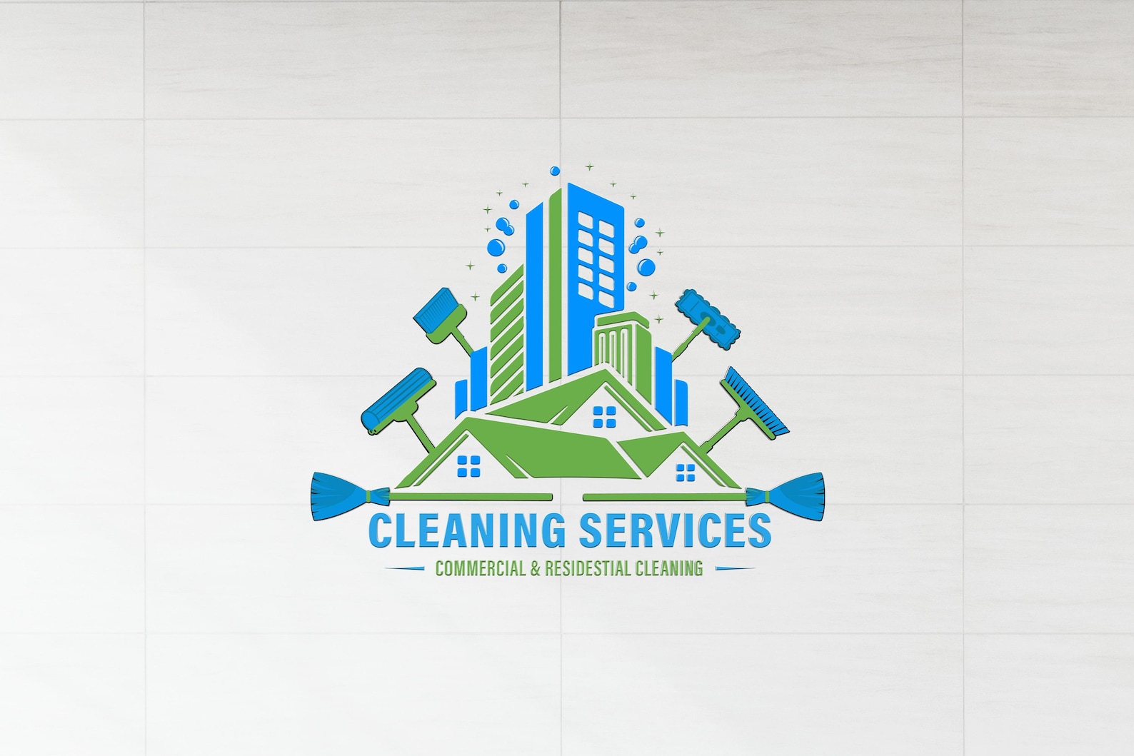 Custom Cleaning Service Logo Design: Professional Maid Branding - Etsy