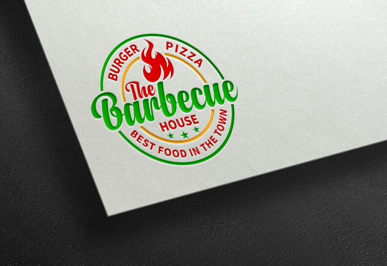 Custom BBQ Restaurant Logo Design | Grill & Catering Branding ...