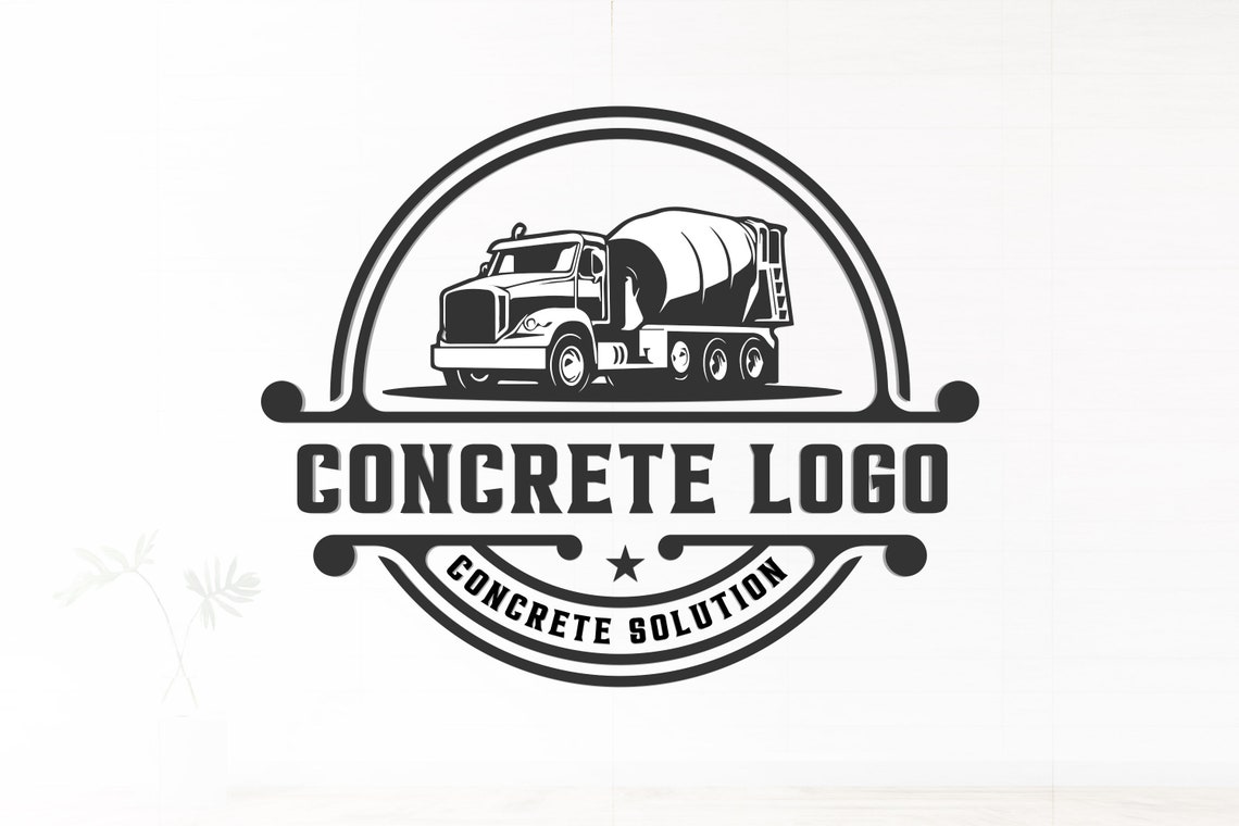 Custom Concrete Logo Construction Logo Handyman Logo - Etsy