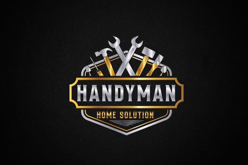 Custom Handyman Logo | Construction Logo Design | Architect & Home ...