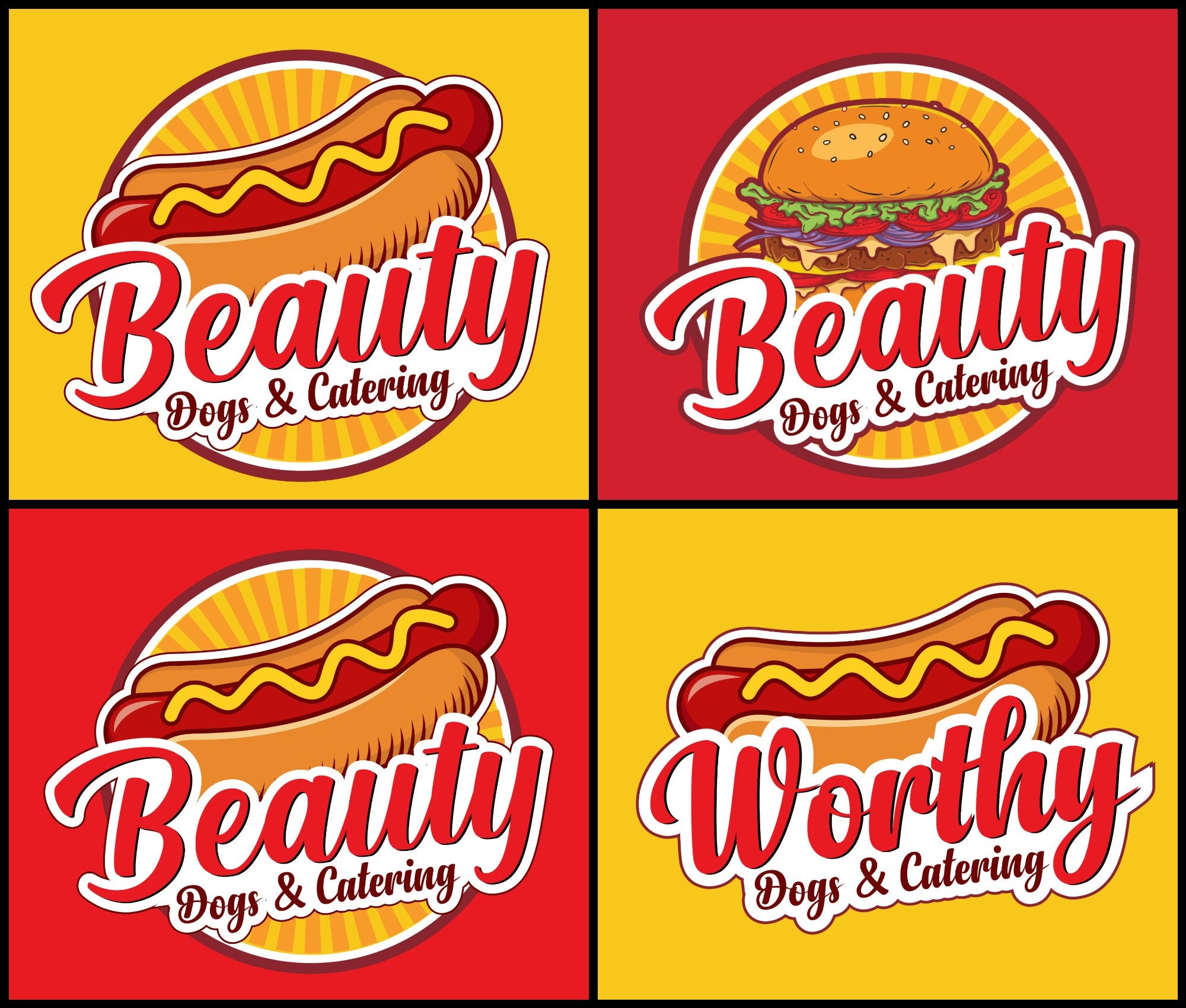 Hot Dog Logo Design