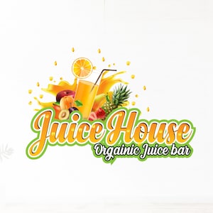 I Will Create Custom Juice Logo Design, Fruit Logo, Fresh Juice Logo ...