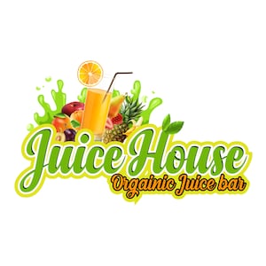 Juice Logo | Juice Shop | Smoothies Shop Logo | Fresh Juice | Salad ...