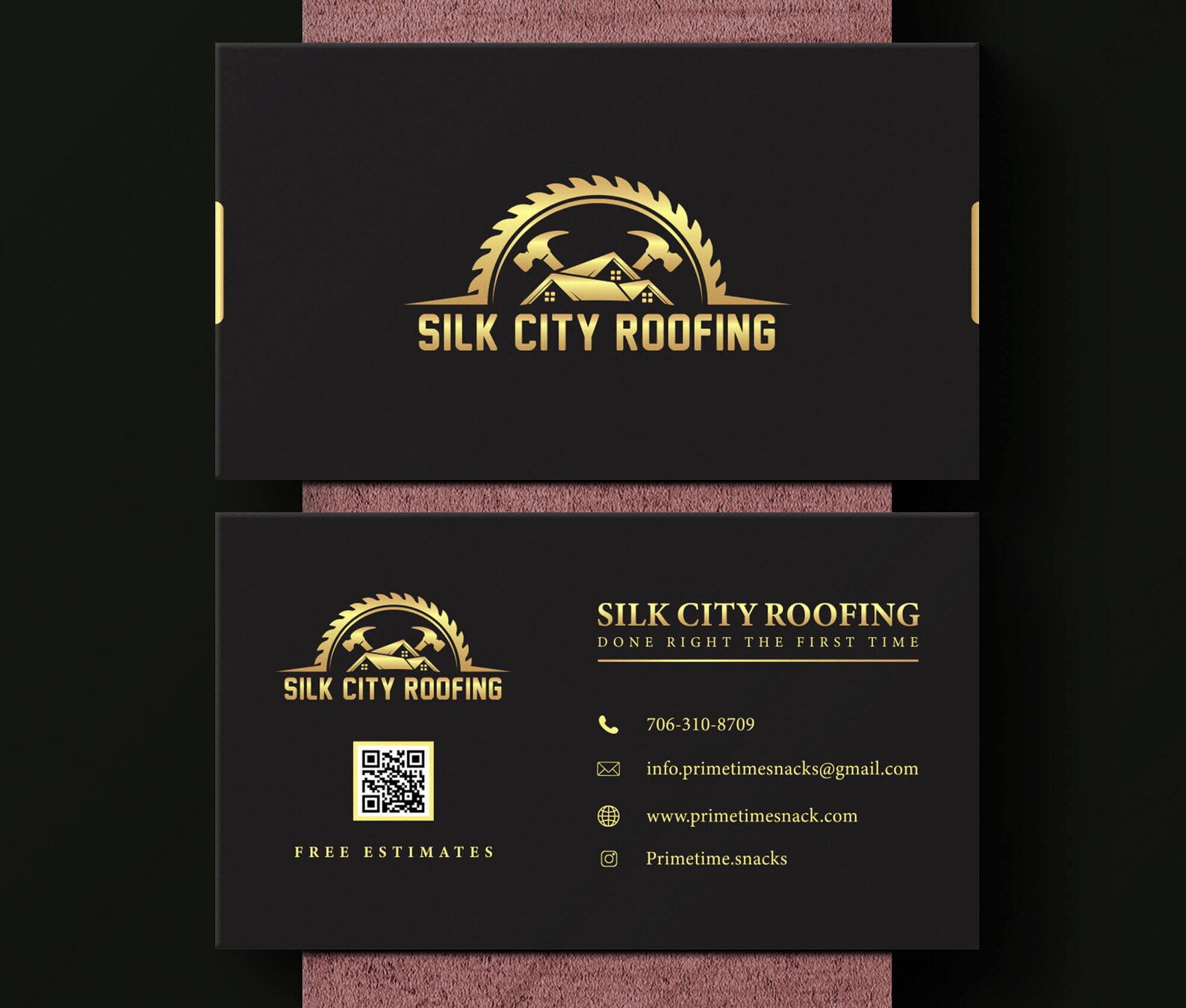 I Will Design Business Card Construction Business Card - Etsy