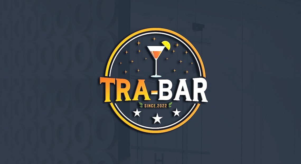 I Will Design Premium Bar Logo Restaurant Logo Wine Logo - Etsy