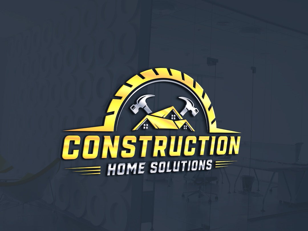 Construction Logo Design, Handyman Logo, Real Estate Logo, Roofing Logo ...