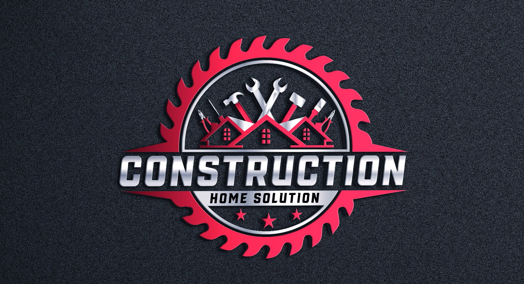 Construction Logo, Builder Logo, Handyman Logo, Roofing Logo, DIY Logo ...