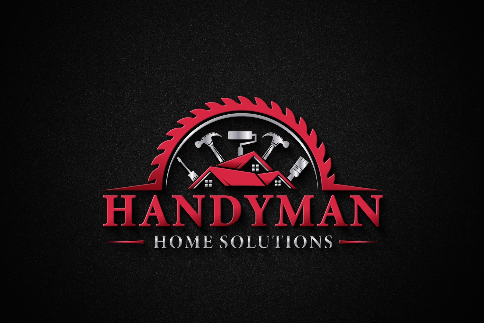 I Will Design Custom Construction Logo Handyman Logo - Etsy