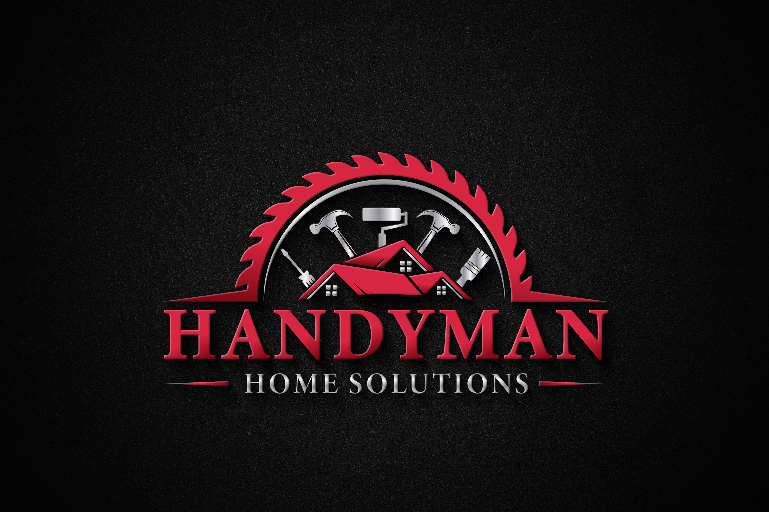 I Will Design Custom Construction Logo, Handyman Logo, Handyman ...