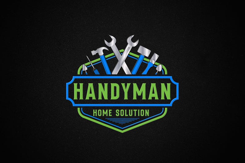 Custom Handyman Logo | Construction Logo Design | Architect & Home ...