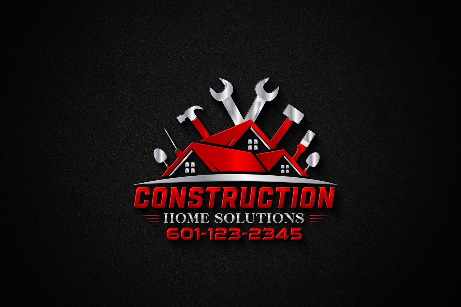 Custom Construction Logo Design | Roofing & Handyman Branding | Hammer ...
