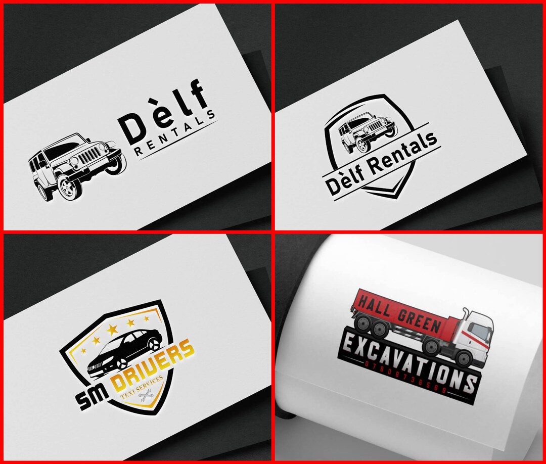 I Will Design Custom Car Logo, Trucking Logo, Racing Car Logo Within 24 ...