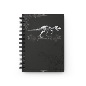 Gothic Style T Rex Skeleton Journal - Etsy