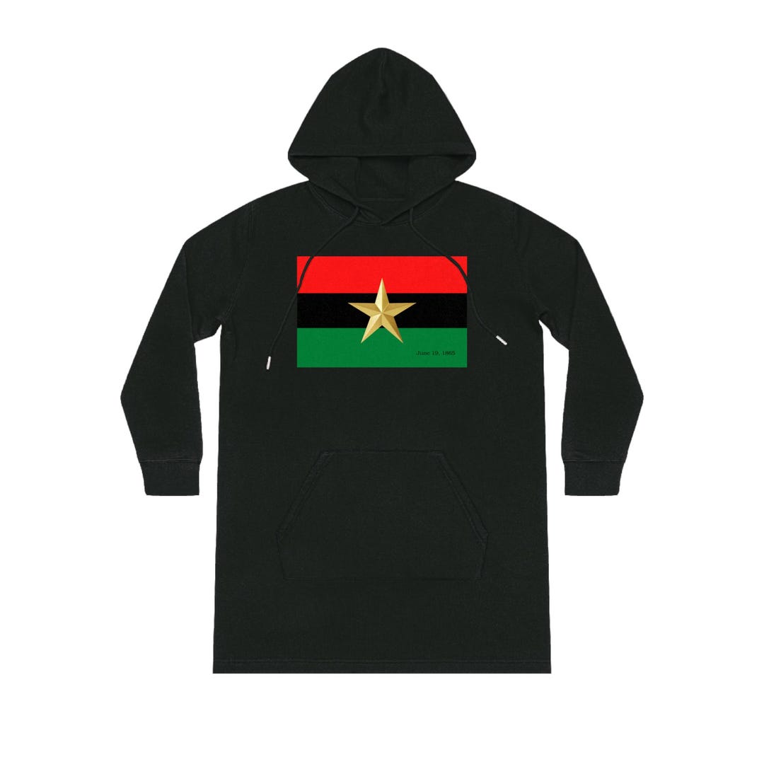 Juneteenth Commemoration Hoodie Dress - Etsy
