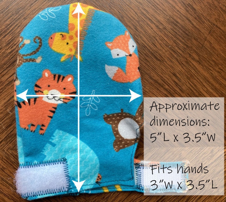 Easy Sew Baby Mittens Pattern: No-scratch, Stay-on Design (PDF Pattern ...