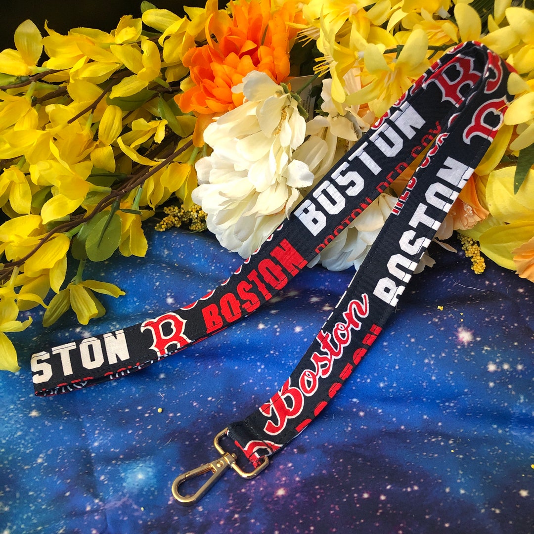 Boston Red Sox New England Keychain Key Lanyard - Etsy