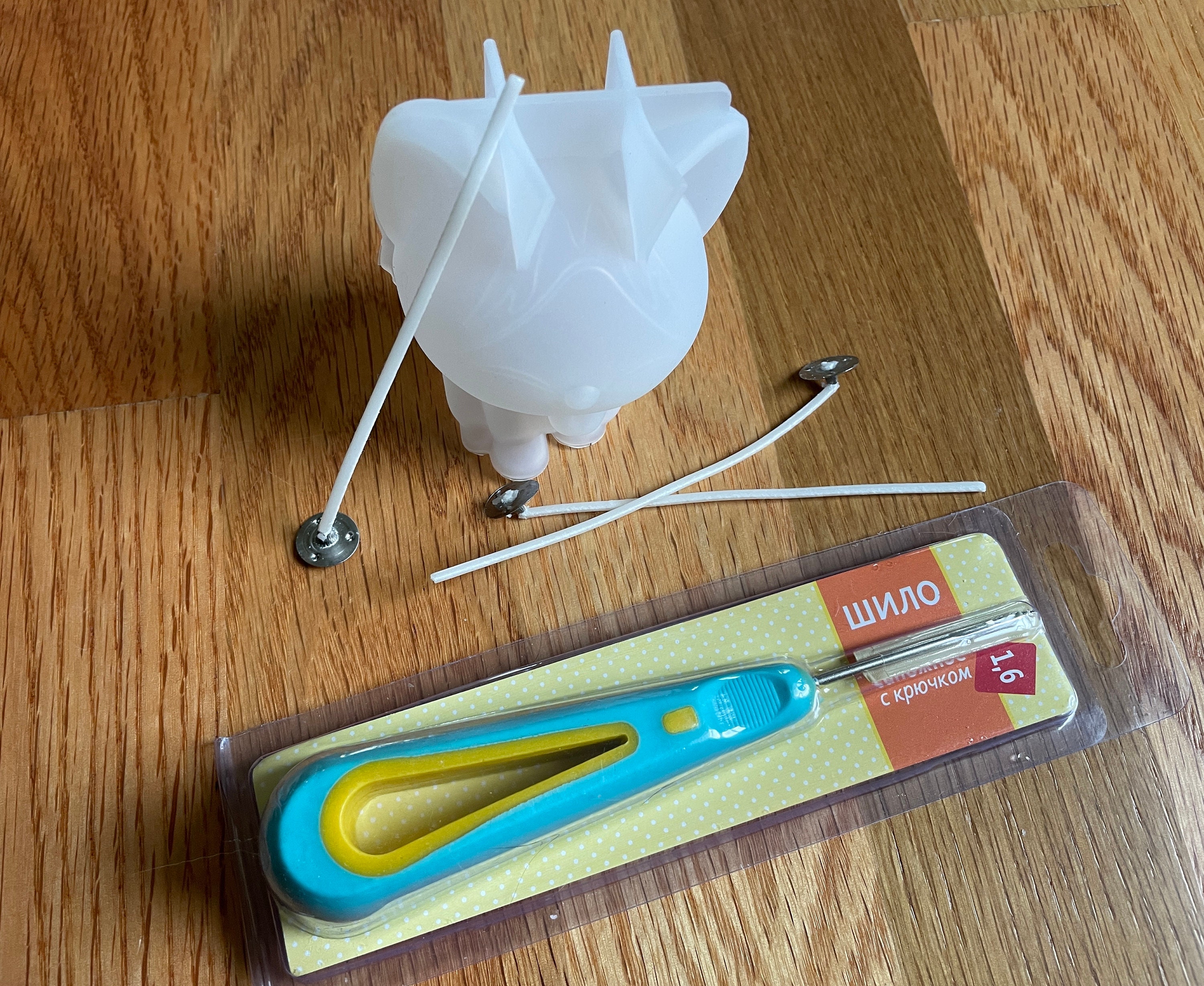 Candle Mold Punch Tool, Silicone Punch Needle, Candle Wick Tool - Etsy