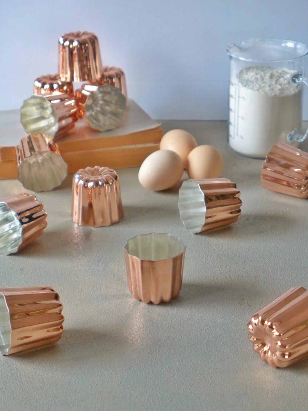 Vintage Copper Canele Molds - Set of 24 - French Pastry Baking - Etsy