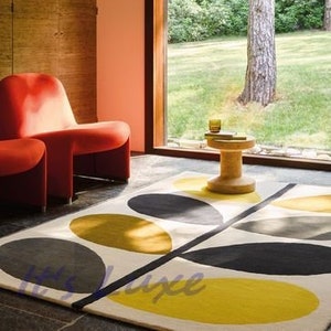 Orla Kiely Rugs Handmade Designer Scandinavian Oversize Art - Etsy