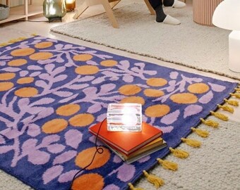 Custom Bespoke Minimalist Bohemian Handmade Designer Rug - Etsy