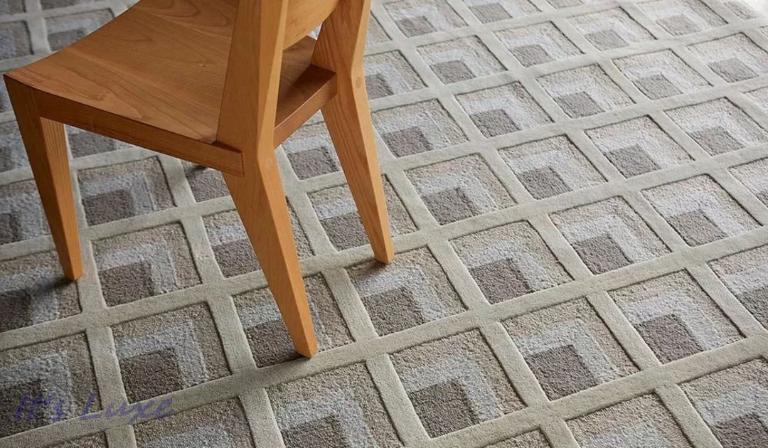 Designer Custom Scandi Bespoke Rug Luxurious Handmade Art - Etsy