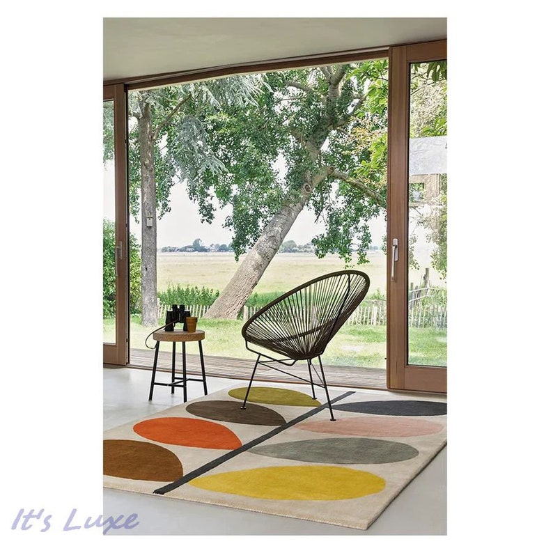 Orla Kiely Rugs Handmade Designer Scandinavian Oversize Art - Etsy