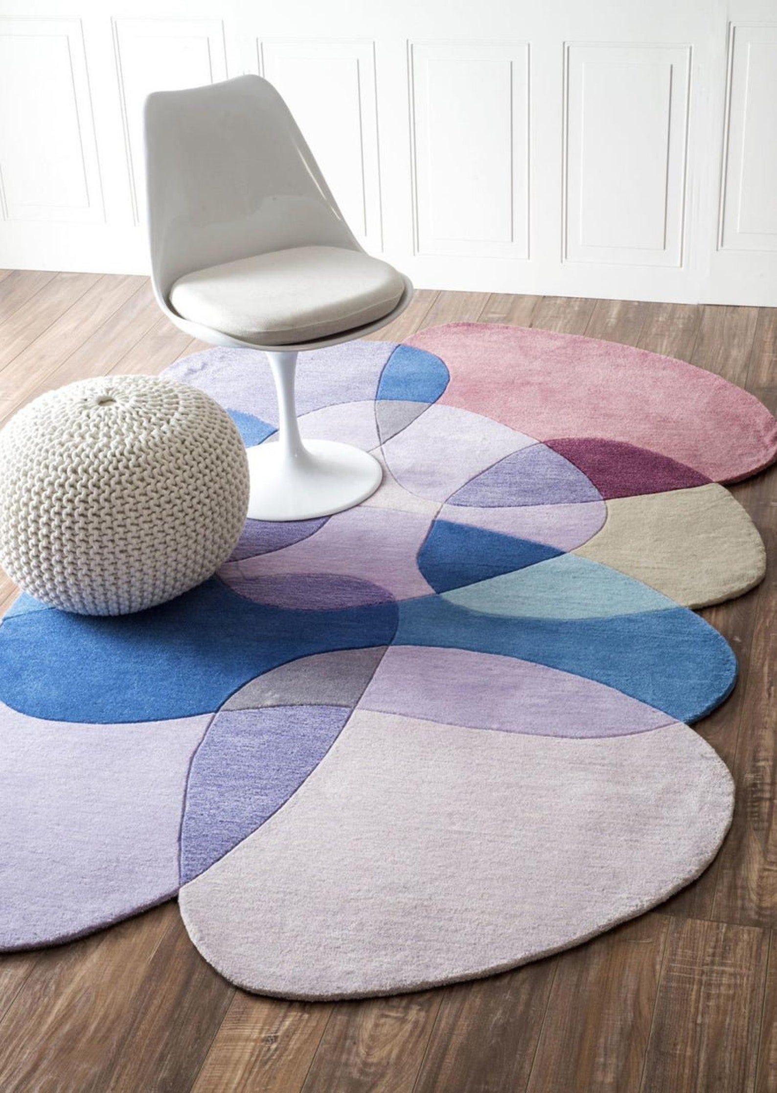 Bespoke Minimalist Bohemian Handmade Designer Rug Custom - Etsy