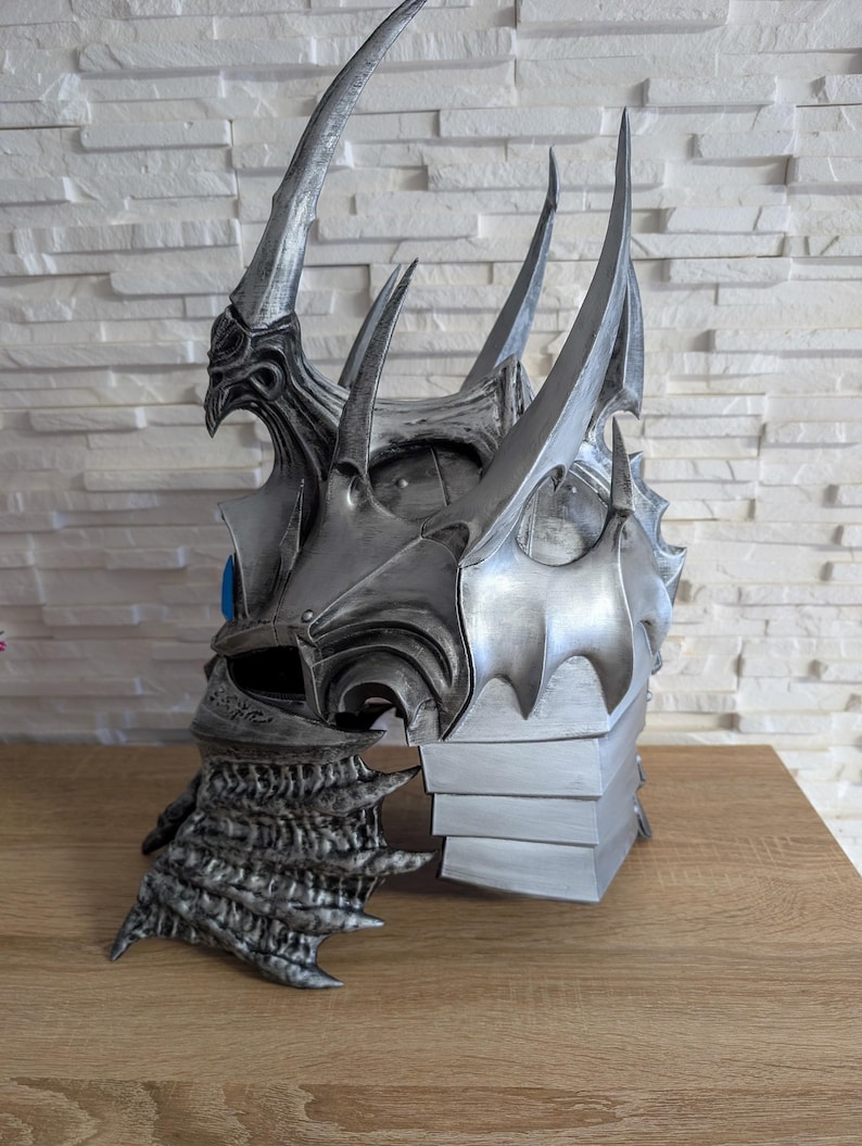 Lich King Helmet Actual Size - Helm of Domination World of Warcraft ...