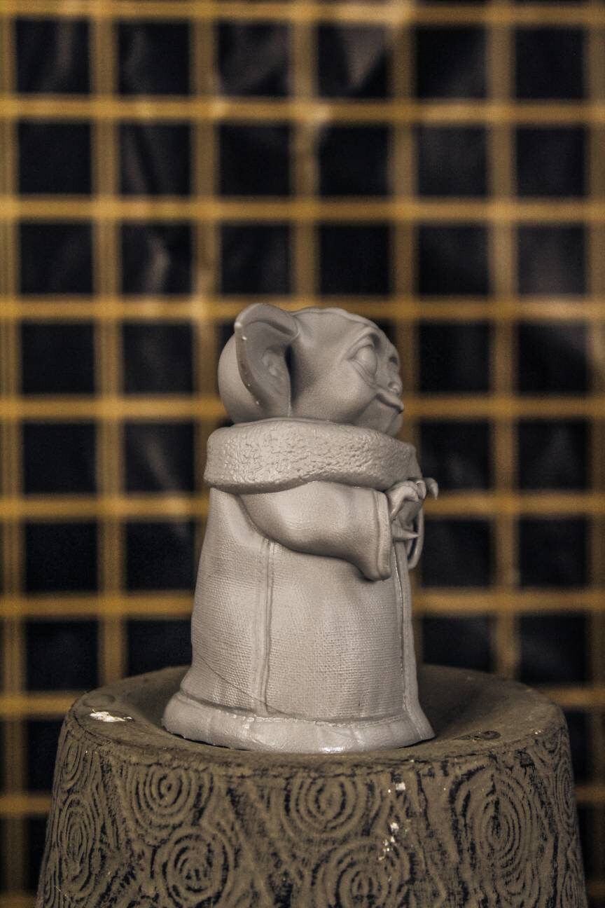 Figurine to Paint Grogu baby Yoda Starwars - Etsy