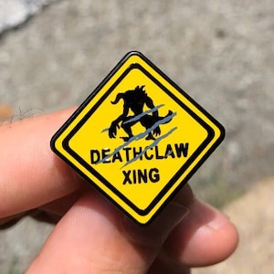 Deathclaw Signs Enamel Pins - Etsy