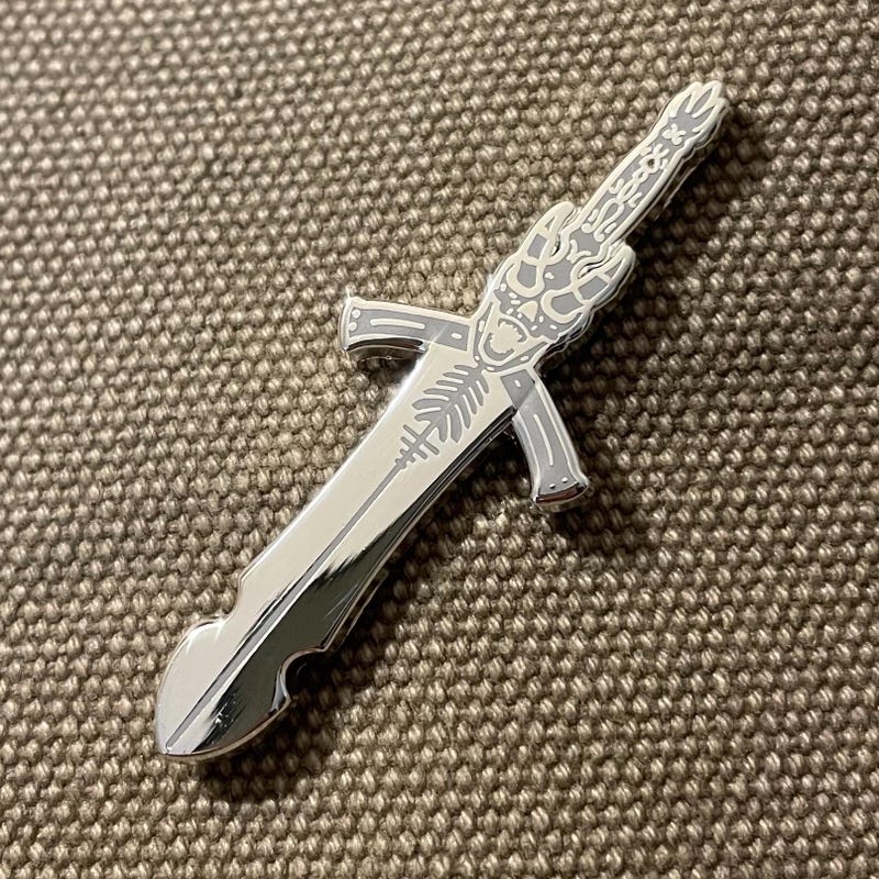 Devil Pin - Etsy