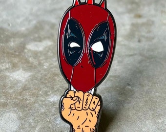 Deadpool Pin. Superhero Enamel Pin. Movie Pin. Backpack Accessories. - Etsy