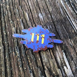 Fallout Vault Number Enamel Pins - Etsy