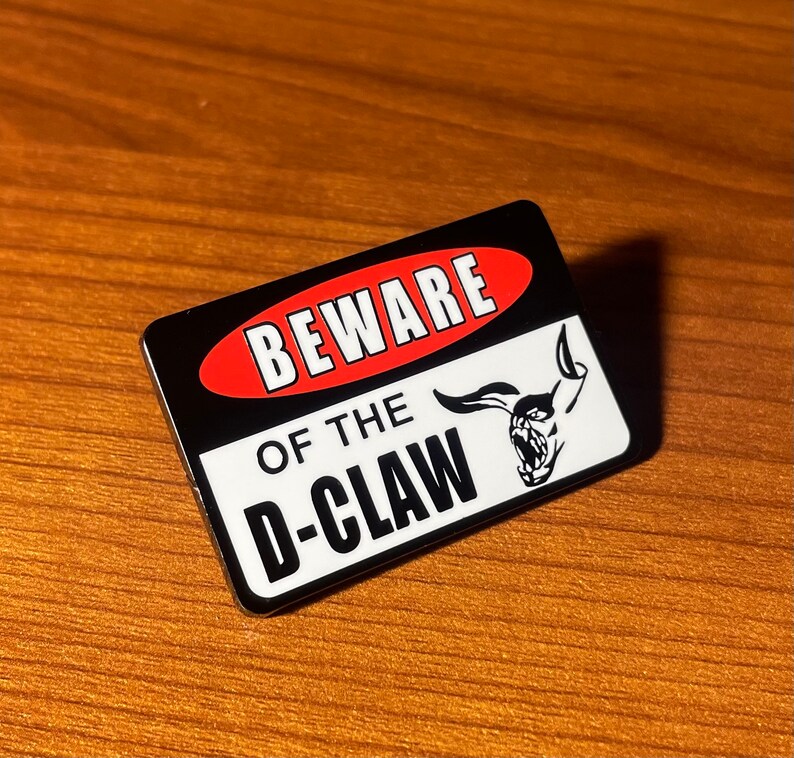 Deathclaw Signs Enamel Pins - Etsy