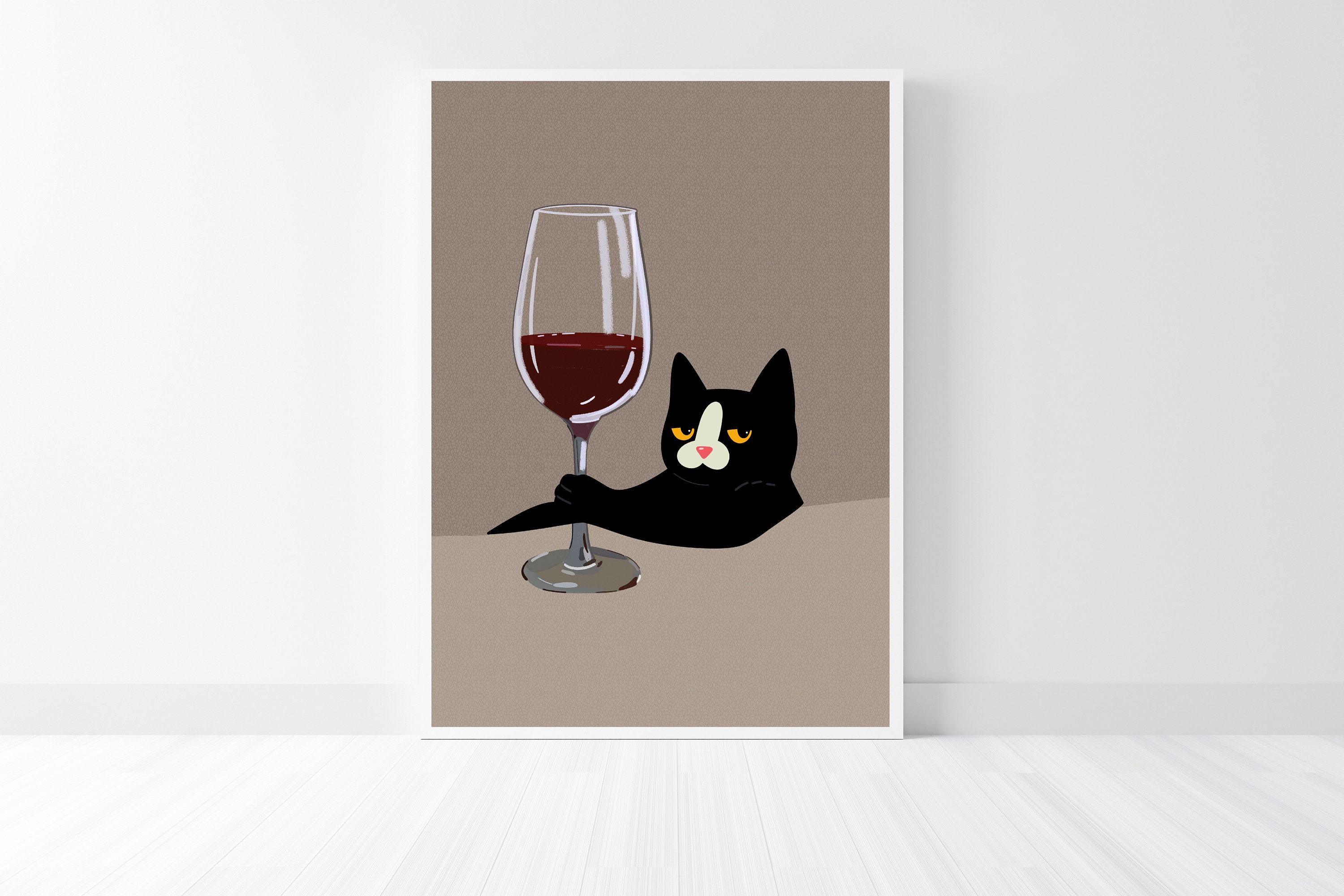 Cat Poster, Funny Cat Print, Funny Cat Poster, Cute Kitten Wall Art ...