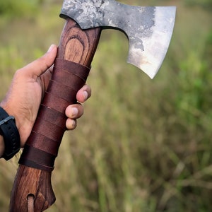 Viking Hatchet Throwing Axe, Small and Easy to Carry in Camping ...