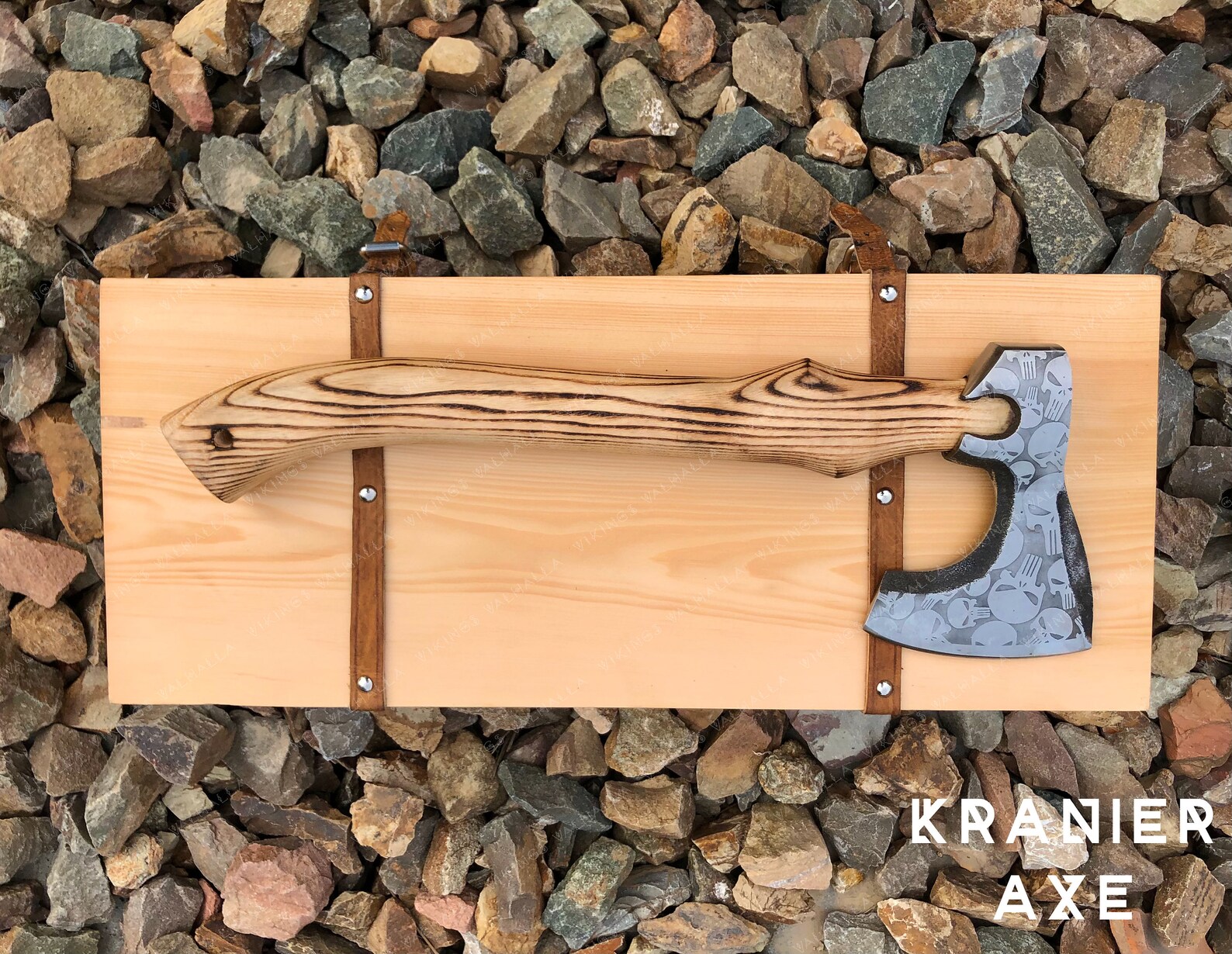 Valkyrie Axe With Personalized Engraved Wooden Box Hand - Etsy