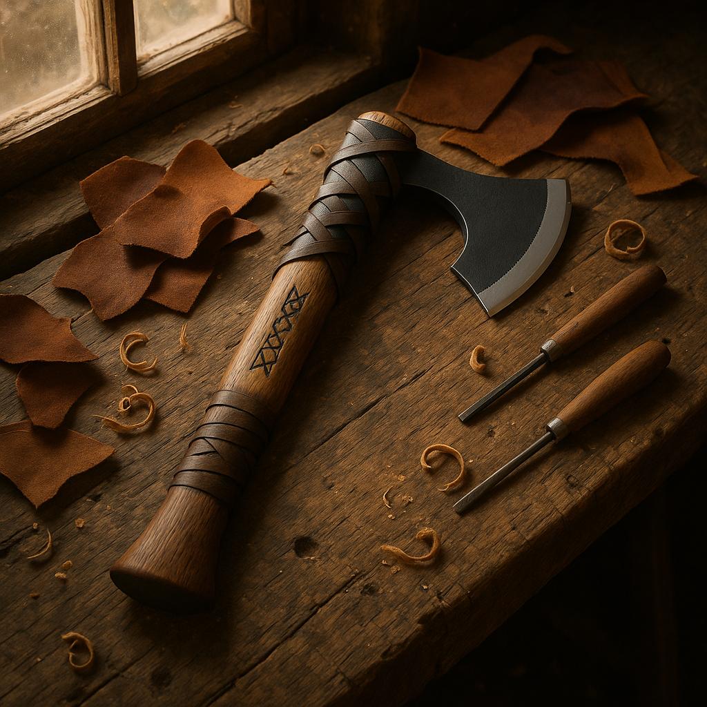 Handmade Viking Axe With Custom Name Engraving – Perfect Gift for ...