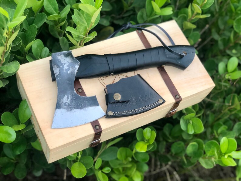 Viking Hatchet Throwing Axe, Small and Easy to Carry in Camping ...