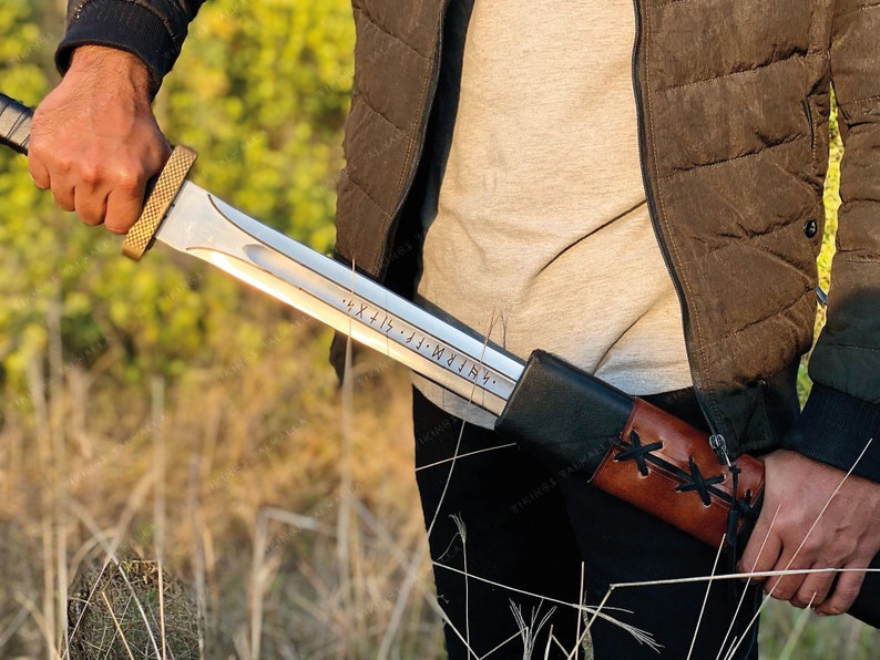 Handmade Viking Sword With Personalized Wooden: A Unique, Functional ...