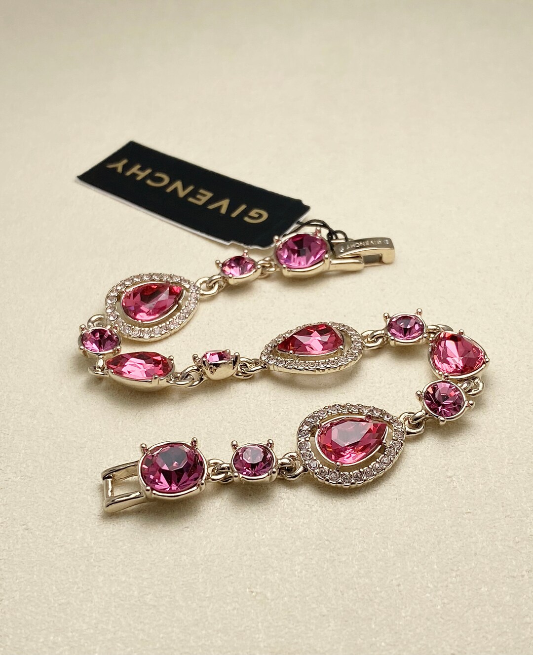 Vintage Givenchy Crystal Flex Bracelet(blue) - Etsy