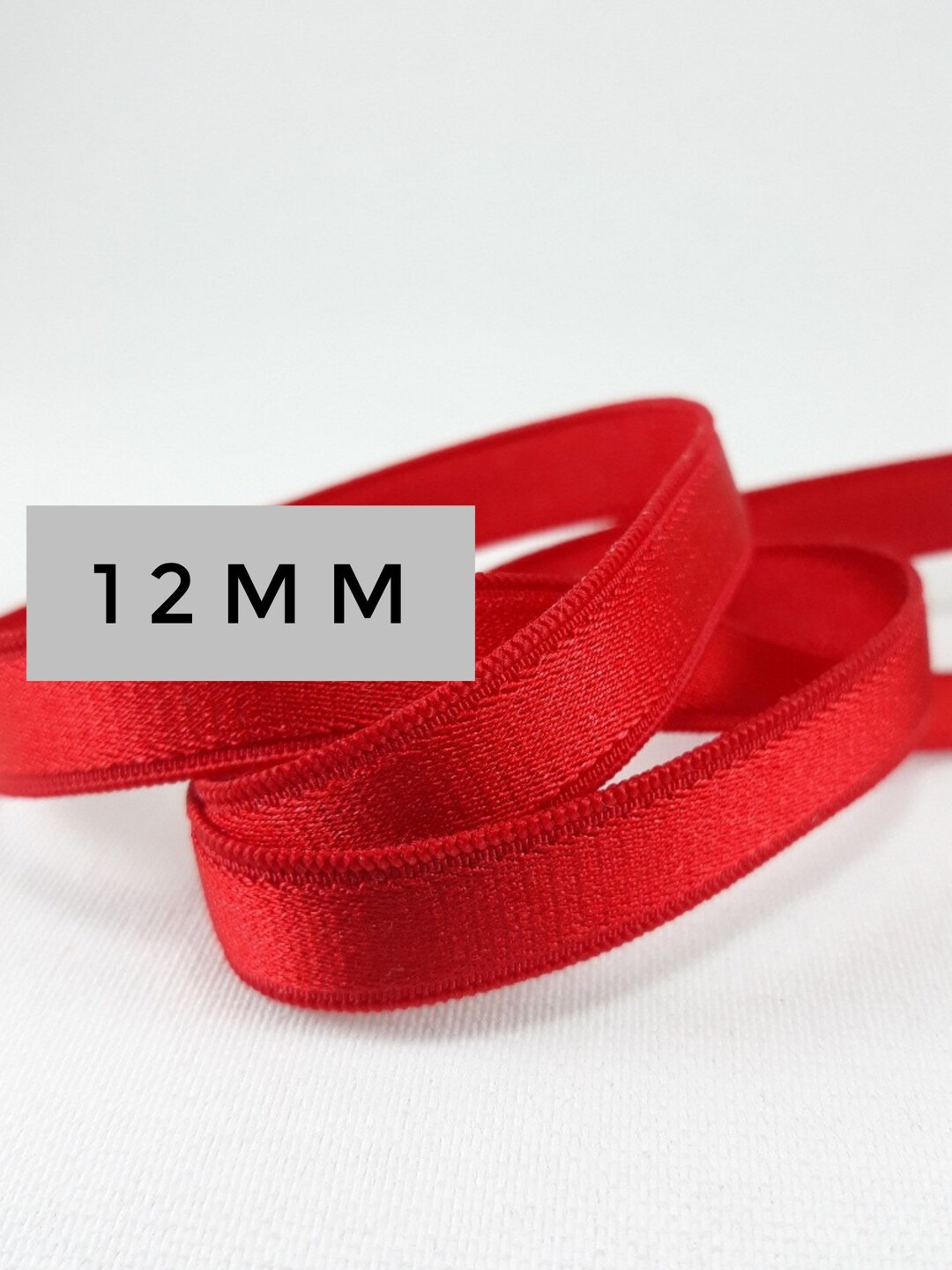 Elastic Bra Strap 12mm 1m Red - Etsy