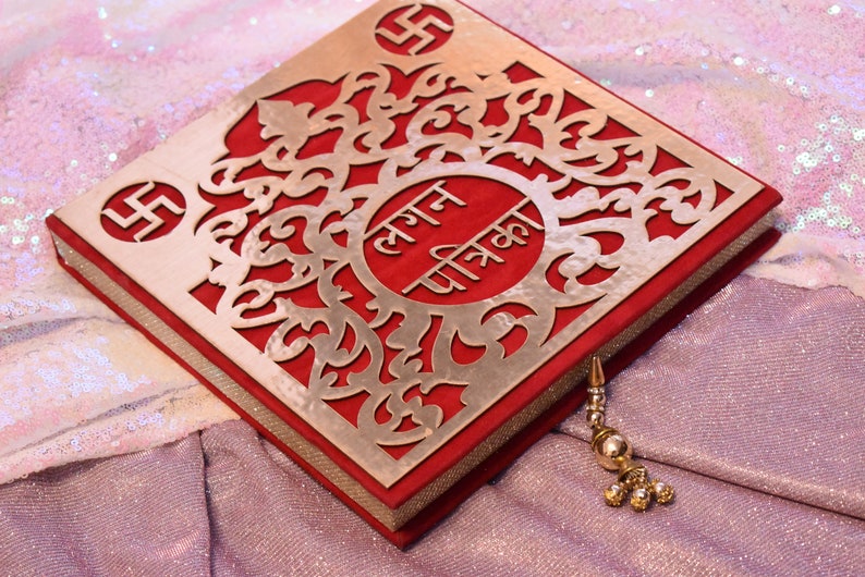 Hindi Sahe Chithi, Lagan Patrika, Peeli Chithi, Wedding Invitation - Etsy