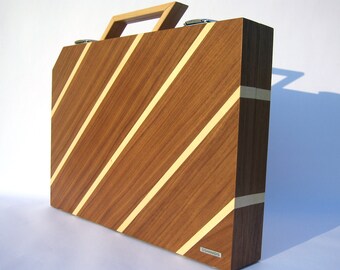 Wooden Briefcase - Etsy